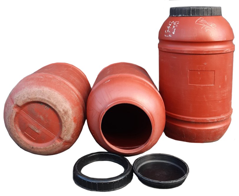 PLASTIC BARREL OPEN TOP 220 litre – Barry's Barrels