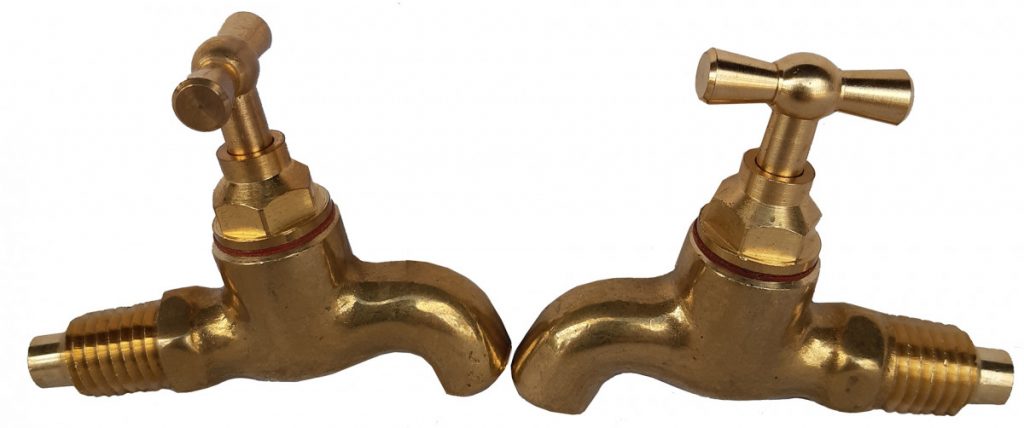 Brass Taps Food Grade With Tapered Thread Barrys Barrels